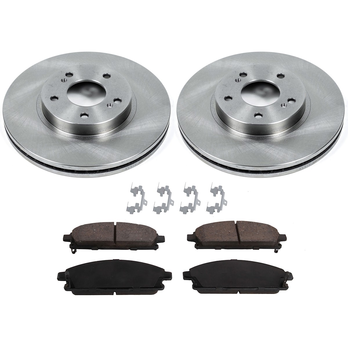 KIT-090221-282 Sure Stop Brake Disc and Pad Kits 2-Wheel Set Front for ...